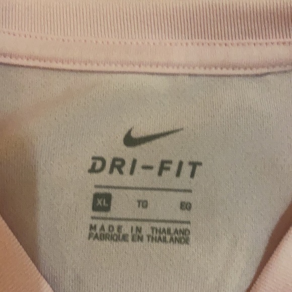 Nike | Shirts & Tops | Nike Pink Running Top | Poshmark